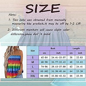 Tube Tops for Women Summer Gradient Color Strapless Sleeveless Flowy Pleated Blouse Tank Top Beach Shirt Bandeau Bras turquoise tops for women gauze shirts for women women's casual tops pink blouse