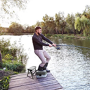 Folding Step Stool Small Foldable Step Stool One Step Ladder with 330 lb Large Loading Capacity for Kitchen, Bathroom, Closet, Garage, Garden