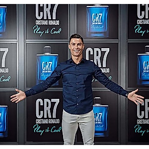 Cristiano Ronaldo Eau De Toilette Cologne for Men - Mandarin, Bergamot, Lavender, and Musk Scent - 3.4 oz