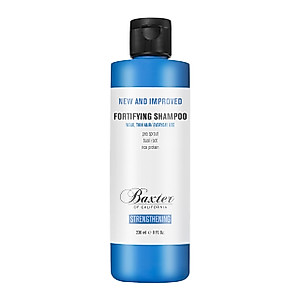 Baxter of California Daily Fortifying Shampoo for Men | All Hair Types |Cleanses and Strengthens | Fresh Mint Scent |8 oz.