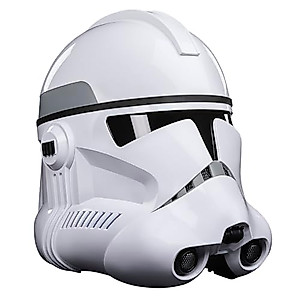 Star Wars The Black Series Phase II Clone Trooper Premium Electronic Helmet, The Clone Wars Roleplay Collectible, Kids Ages 14 and Up