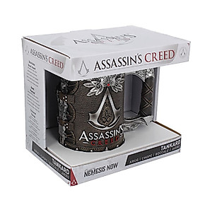 Nemesis Now Video Game Merch Tankard, Hand-Painted Resin Beer Mug, Stainless Steel Removable Insert, Gamer Gifts, 15.5cm - Assassin's Creed The Brotherhood