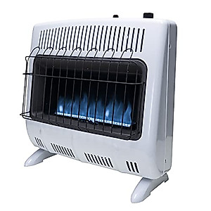 Mr. Heater 30,000 BTU Vent Free Blue Flame Natural Gas Heater MHVFB30NGT, White