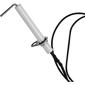 MENSI Propane Self Ignition High BTU Weed Torch Accessories Replacement Parts Piezo Push Button Igniter with Fixing Clamps And Spark Ceramic