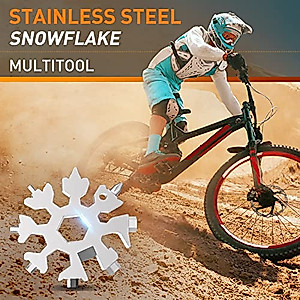 Dusor Stocking Stuffers for Men, Gifts for Men, Universal Socket and Snowflake Multitool, Christmas Gifts for Men, Unique Dad Gifts for Men Who Have Everything