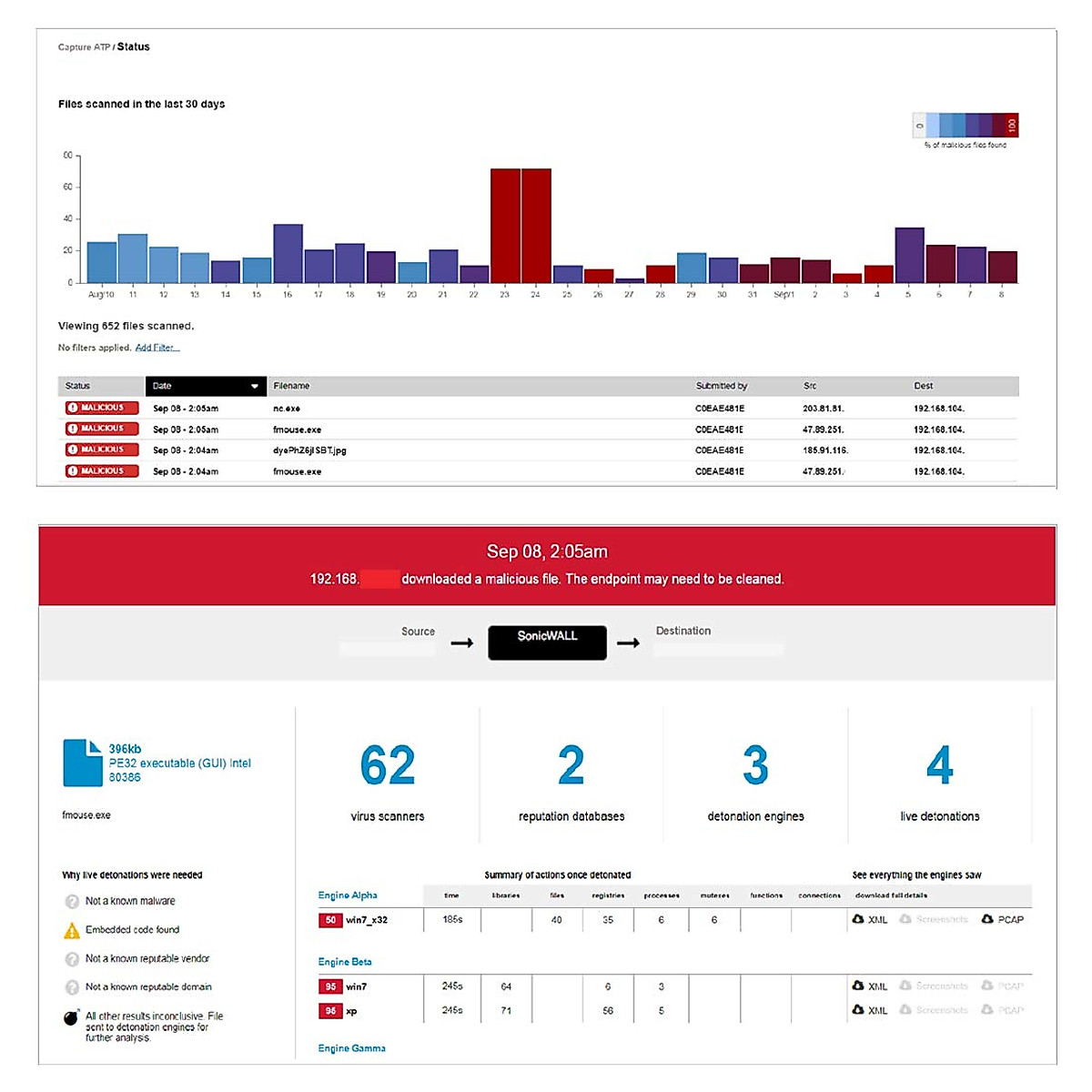 SonicWall 1 Year Capture Advanced Threat Protection Service Suite for TZ270 (02-SSC-6661)