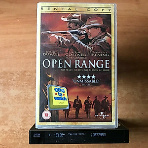 Open Range (2003); [Kevin Costner]: Western - Large Box (Rental) - Pal VHS