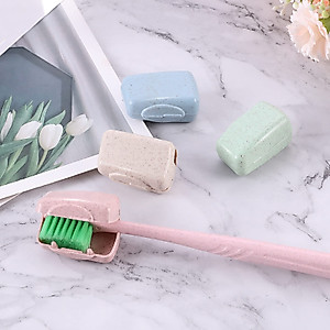 20pcs Toothbrush Cover Head Caps,Plastic Covers for Tooth Brush Heads Holder,Travel Toothbrush Protective Case