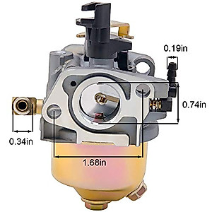 Yooppa 951-14026a Carburetor for MTD 951-10368 Carburetor,Huayi 170sa 170SD 951-10638A 751-10638 751-10638A 951-14026A 951-14027A Troy-Bilt Storm 2410 2420 2620 2690 2690XP Snow Thrower Carburetor
