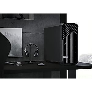 Fractal Design Torrent Black - Light Tint Tempered Glass Side Panel - Open Grille for Maximum air Intake - Two 180mm PWM and Three 140mm Fans Included - Type C - ATX Airflow Mid Tower PC Gaming Case