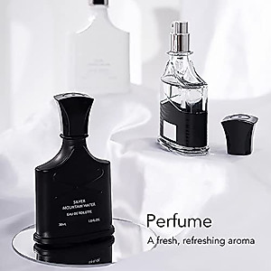 zjchao 3pcs Men Perfume, 30ml Light Mild Long Lasting Fragrance Cologne Perfume Eau de Toilette Sprayer for Male