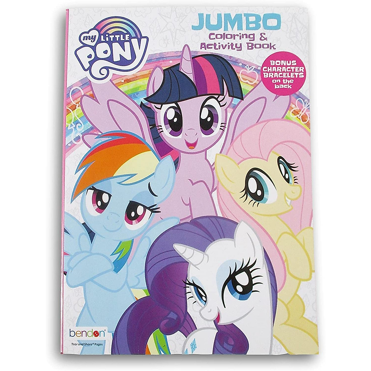 Coloring Books Pony Coloring and Activity Book Featuring Rainbow Dash, Fluttershy, Applejack, and More - 64 Pages