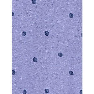 Simple Joys by Carter's Baby Girls' Cotton Sleep and Play, Pack of 2, Purple Polka Dot/White Ducks, 0-3 Months