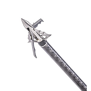 Muzzy Broadheads Hb Ti/Broadhead Titanium, One Size, Three Pack (297-TI)