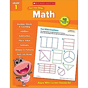 Scholastic Teacher Resources Scholastic First Grade Success Workbooks, 4 Book Set