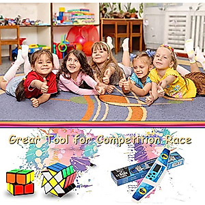 Touch Control Timer, Professional Timer Machine with Display, Speed Timer for Puzzle, Competition, Girls Boys Gift