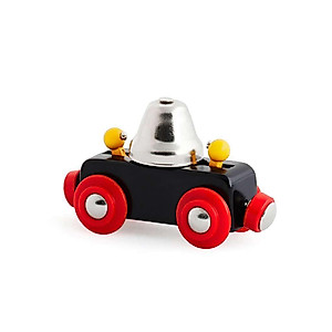 Brio World - 33749 Bell Wagon - Interactive Train Toy for Kids | Develops Motor Skills | Compatible with BRIO Railway Toys | Ideal for Ages 3 and Up