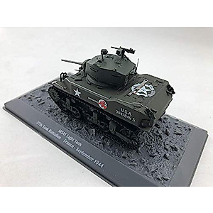 FLOZ M5A1 Light Tank 37th Tank Battalion France-September 1944 1/43 DIECAST Model Finished Tank