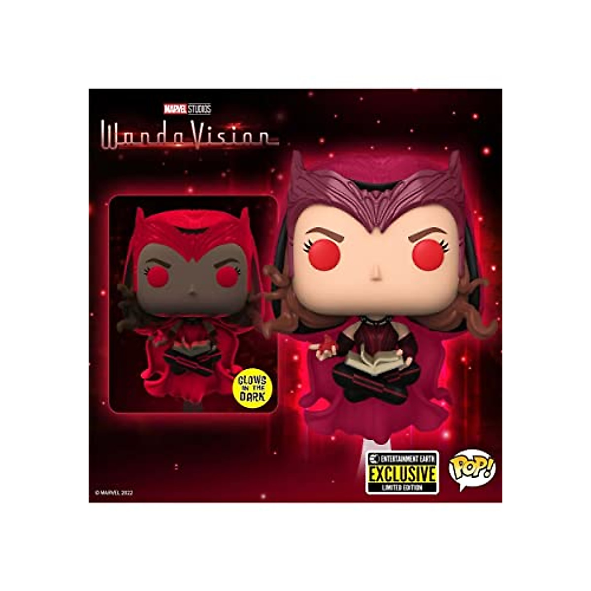 Funko WandaVision Scarlet Glow-in-The-Dark Pop! Vinyl Standard