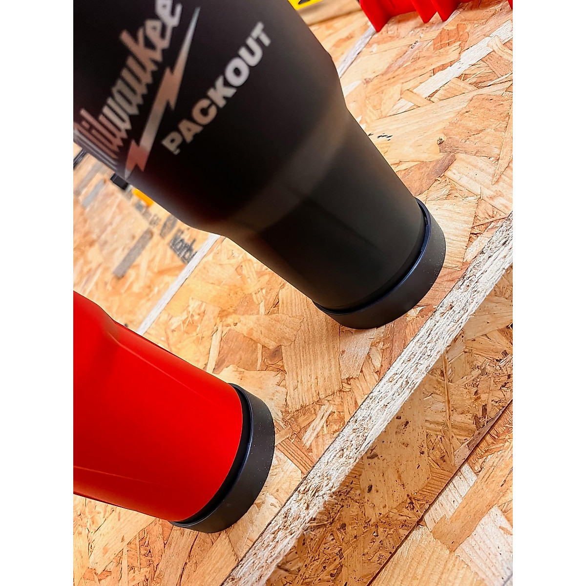 StealthMounts Mount for Packout Tumbler | Compatible with 20oz & 30oz Milwaukee Tumblers | 1 Black Cup Holder Included | Made in the UK