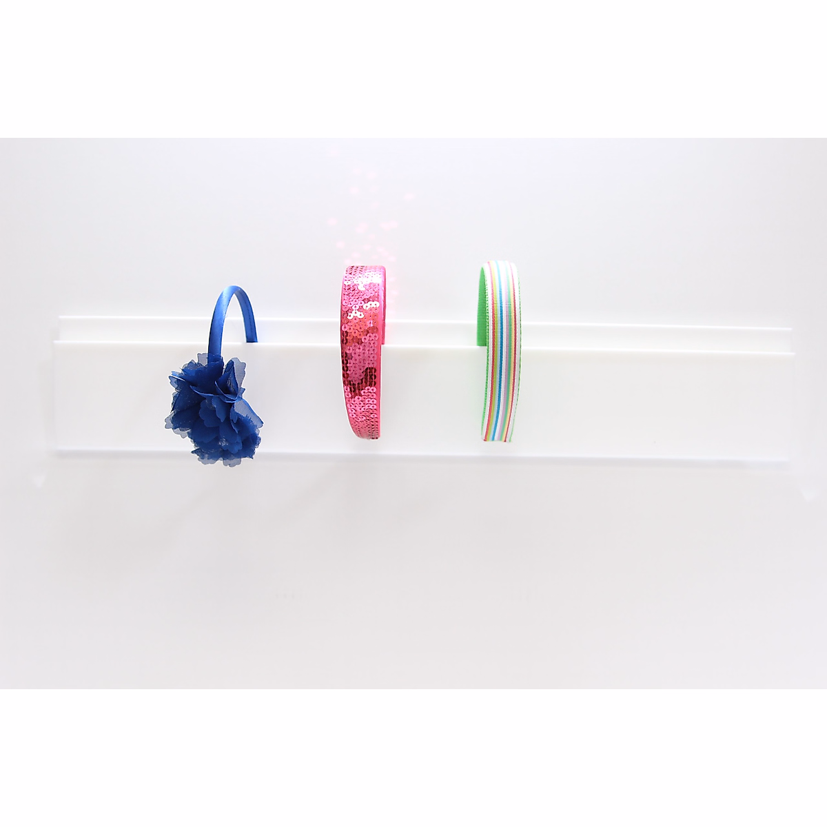 The Ultimate Headband Holder - Acrylic Hairband and Ear Display Organizer