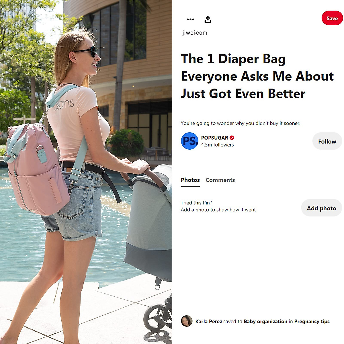 Diaper Bag Backpack for Mom Dad, ZWFLAU Multifunction Tote Travel Diaper Backpack, 4 in 1 Waterproof Convertible Lightweight Diaper Bags for Baby Boys Girls(Pink)