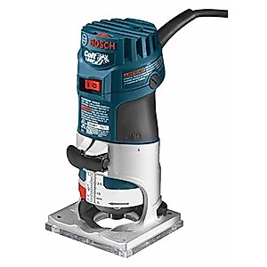BOSCH PR20EVS Router Tool, Colt 1-Horsepower 5.6 Amp Electronic Variable-Speed Palm Router