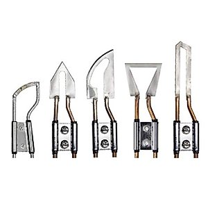 Huanyu LH8 Hot Cutter Heat Knife Dedicated Blade (1 Set, Arc/Shovel/Sharp/R-Type/ 5cm for 100W Hot Cutter)