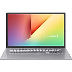 ASUS Vivobook X712DA 17.3" HD+ LED-Backlit Business Laptop, AMD Ryzen 7 3700U, Radeon RX Vega 10, 20GB DDR4, 2TB SSD, Webcam, Bluetooth, HDMI, Media Card Reader, Windows 10, TWE 64GB Micro SD Card