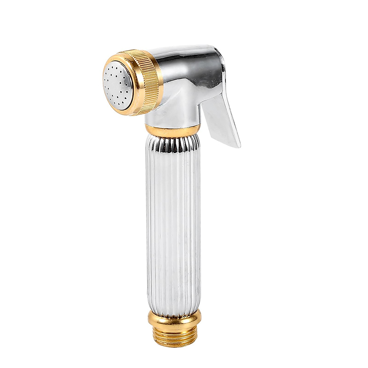 Handheld Bidet Sprayer, Bathroom Brass Shattaf Cloth Diaper Sprayer Toilet Spray Shower Head, Handheld Toilet Water Sprayer with Sprayer Function