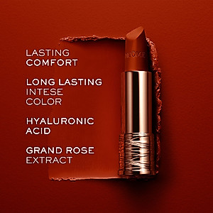 Lancôme L'Absolu Rouge Drama Matte Lipstick - Bold Matte Finish - Lasting Comfort & Hydration - 274 French Tea