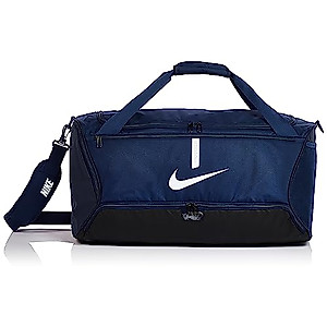 Nike Unisex's Academy Team-Sp21 Sports Bag, Midnight Navy/Black/White, One Size