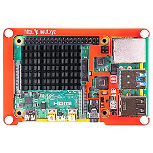 Pibow Coupé 4 (Raspberry Pi 4 only) Red