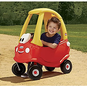 Little Tikes Cozy Coupe 30th Anniversary Car, Non-Assembled, Standard Packaging, Multicolor , 29.5 x 16.5 x 33.5 inches