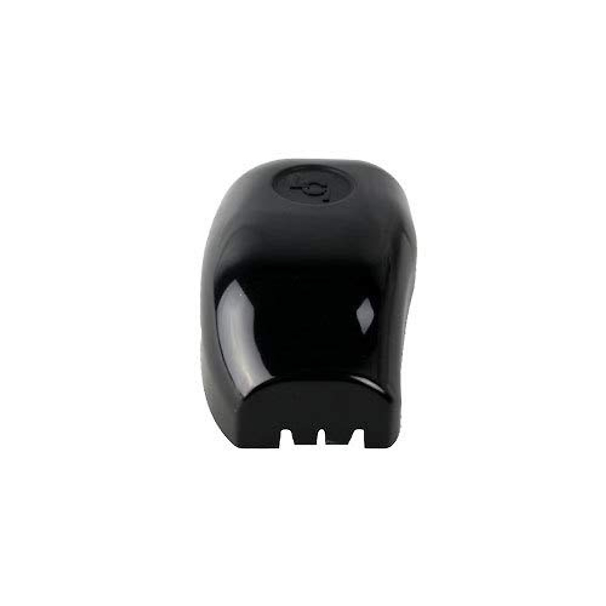 Solera Replacement RV Awning Plain Idler Head Front Cover, Durable Black Plastic, Universal Fit for Short, Flat and Pitched Assemblies, Power or Manual Awnings on Travel Trailer, 5th Wheel - 289566