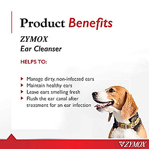Zymox Ear Cleanser With Bio-Active Enzymes, 4 oz.