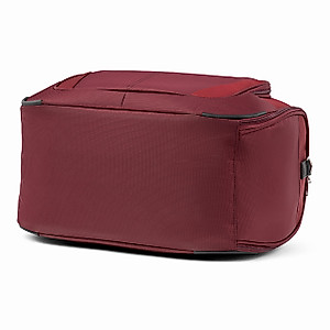 Travelpro Maxlite 5 Softside Lightweight Underseat Carry-On Travel Tote, Overnight Weekender Bag, Men and Women, Burgundy, 18-Inch
