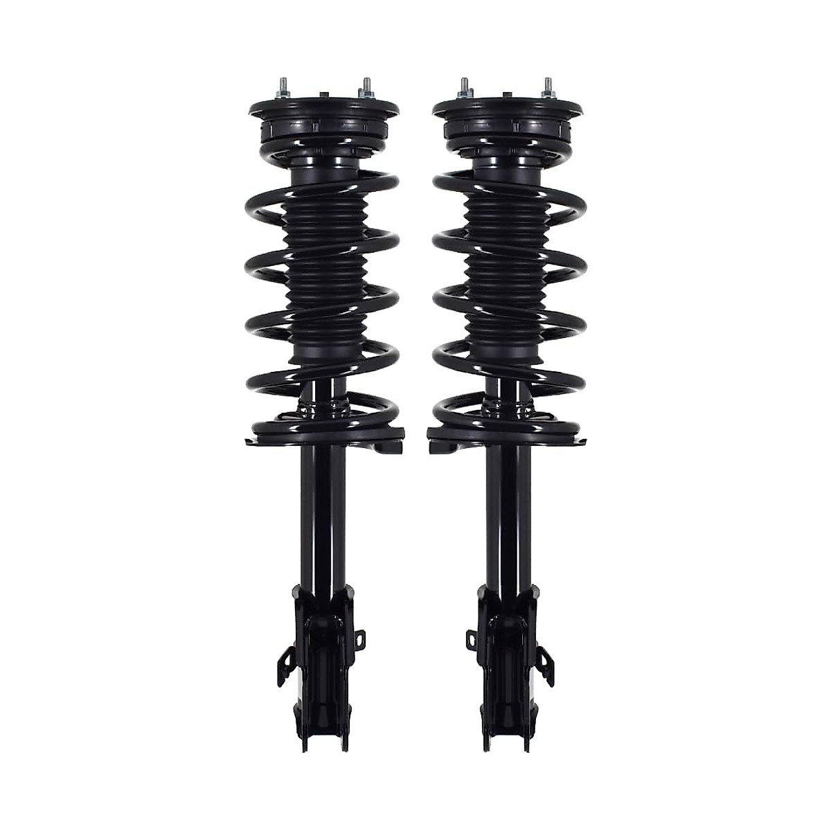 PM Auto Pair Front Left-Right Quick Complete Strut - Coil Spring For 2007-2008 Ford Edge