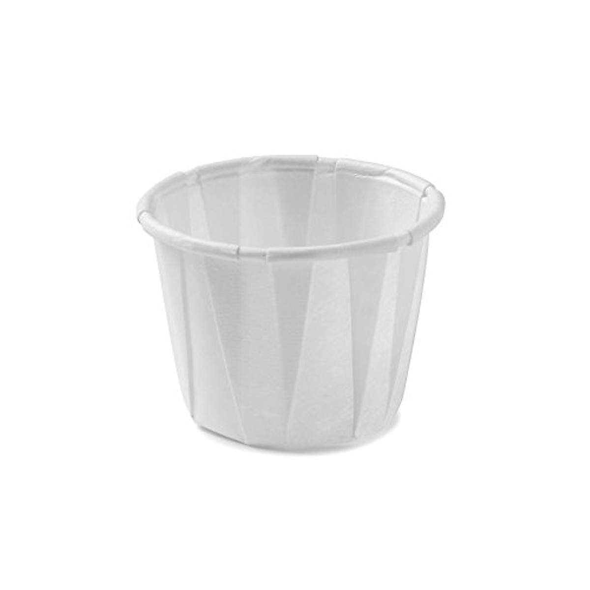 Vakly Disposable Paper Souffle Medicine Cups 3/4 oz [Pack of 250] – (0.75 Ounce) Small Cups for Medication Distribution, Pills, Tasting, Condiments, Food and Dessert Serving