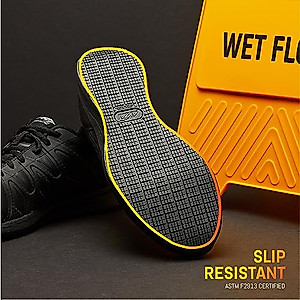 Avia Avi-Skill Non Slip Shoes for Men – Men's Work & Safety Footwear - Black, 10 Medium