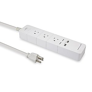 DPI Amped Wireless Wireless Smart Strip AWPS248W - 3 x AC Power, 2 x USB - 1850 VA - 120 V AC, 5 V DC Output