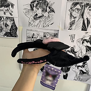 POYIPI Cute Hairpin Headband Plush Ears Headband Kawaii Headwear for Halloween Anime Costume Cosplay Accessories Lovely Jk Decorations for Women Girls