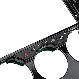 Dash Mounting Kits, Fydun 9 inch 2 Din Black Plastic Radio Stereo Fascia Navigation Frame for Mazda 6 2004‑2016