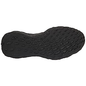 adidas Men's Web Boost Running Shoe, Black/Black Blue Metallic/Grey, 9