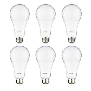 Sunlite 40235 LED A21 Light Bulb, 20 Watts (150w Equivalent), 2550 Lumens, Medium E26 Base, 120-227 Multi-Volt, Non-Dimmable, UL Listed, 5000K Super White, 6 Pack