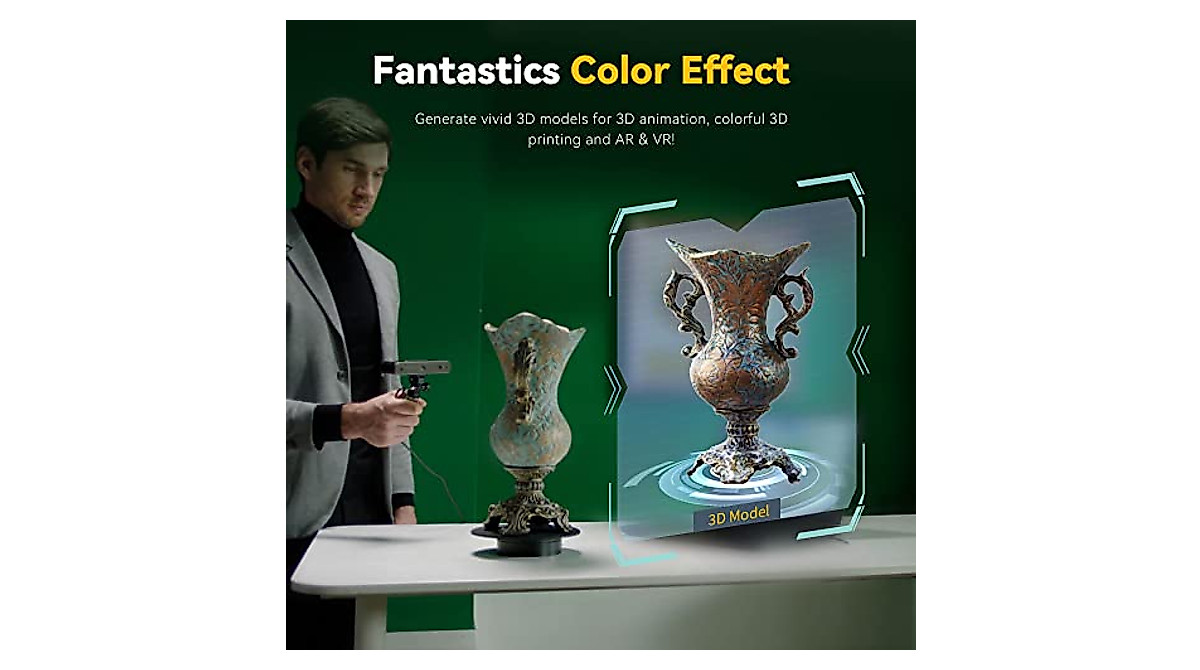 Revopoint POP2 3D Scanner - Precision 0.05mm & Portable