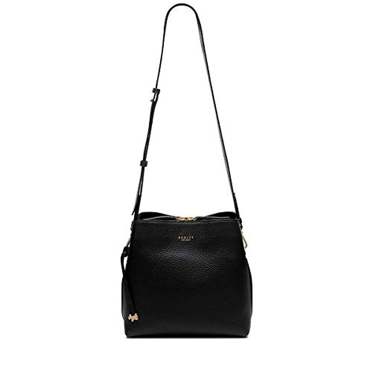 RADLEY London Womens Dukes Place Multi-Compartment Leather Bag, Medium, Black