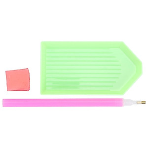 Hilitand Manual DIY Exquisite Diamond Painting Storage Organizer Container Kits, 5D Special Shaped Rhinestone Diamond Painting Box Crystal Craft Interior Painting for Earrings,Toys and Makeup Storage