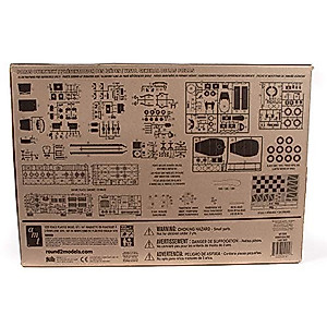 Round 2 Unknown AMT Kenworth/Challenge Transit Cement Mixer 1:25 Scale Model Kit (AMT1215)