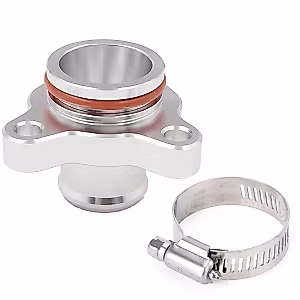 Aluminum Water Hose Fitting Replacement for BMW 1 3 5 6 7 Z4 (Engine N52 N53 N54 and N51 3.0-litre),Replace for 11537541992 11537544638